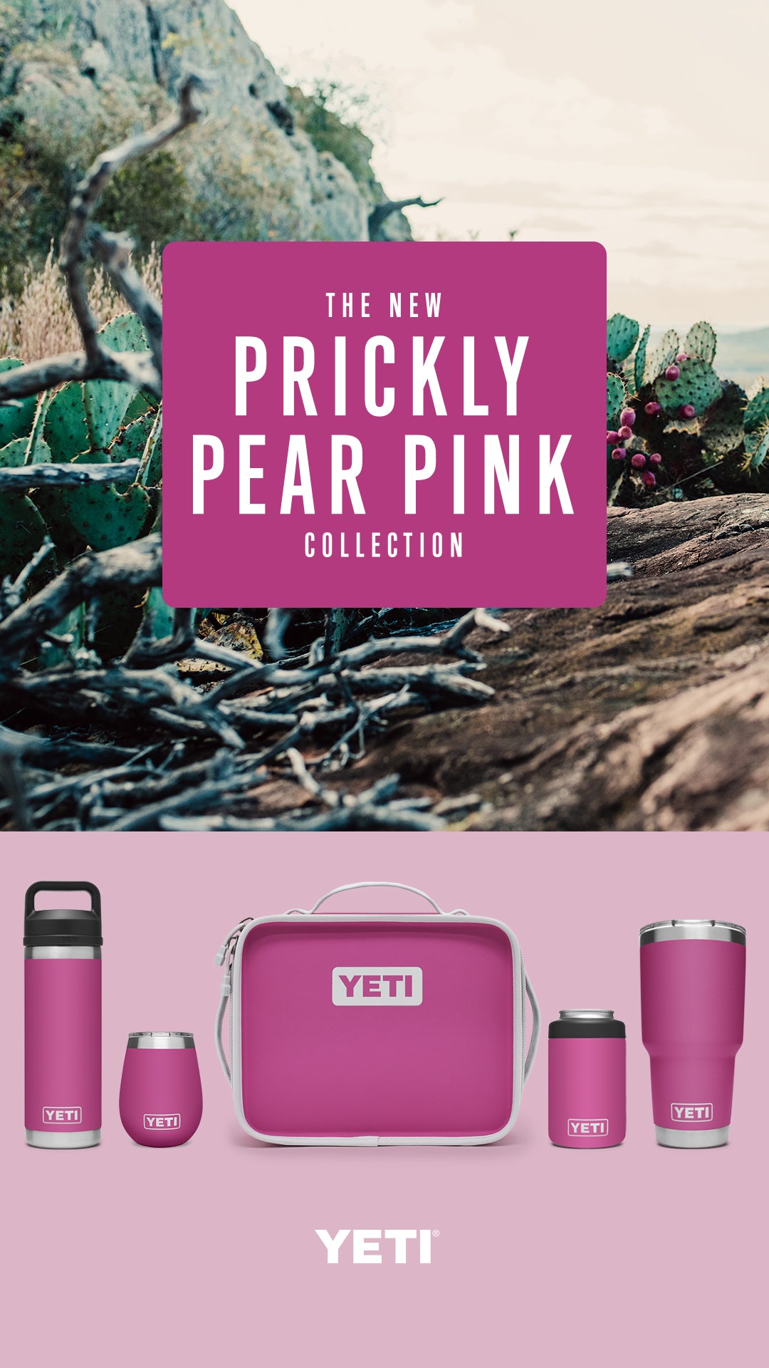YETI Prickly Pear Pink | SNK/WTO - Home Office