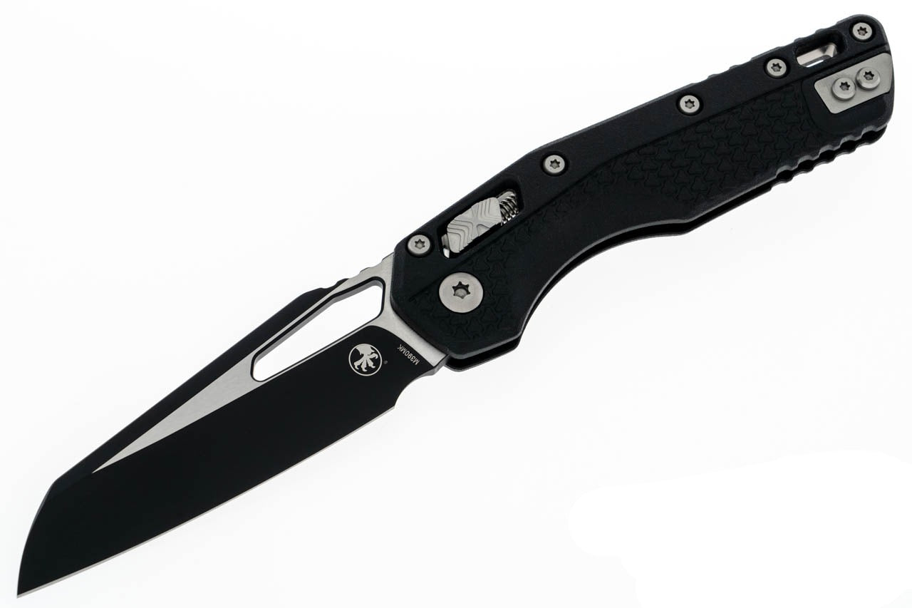 Microtech 210T-10APPMBK MSI Injection Molded Handle Apocalyptic Blade ...