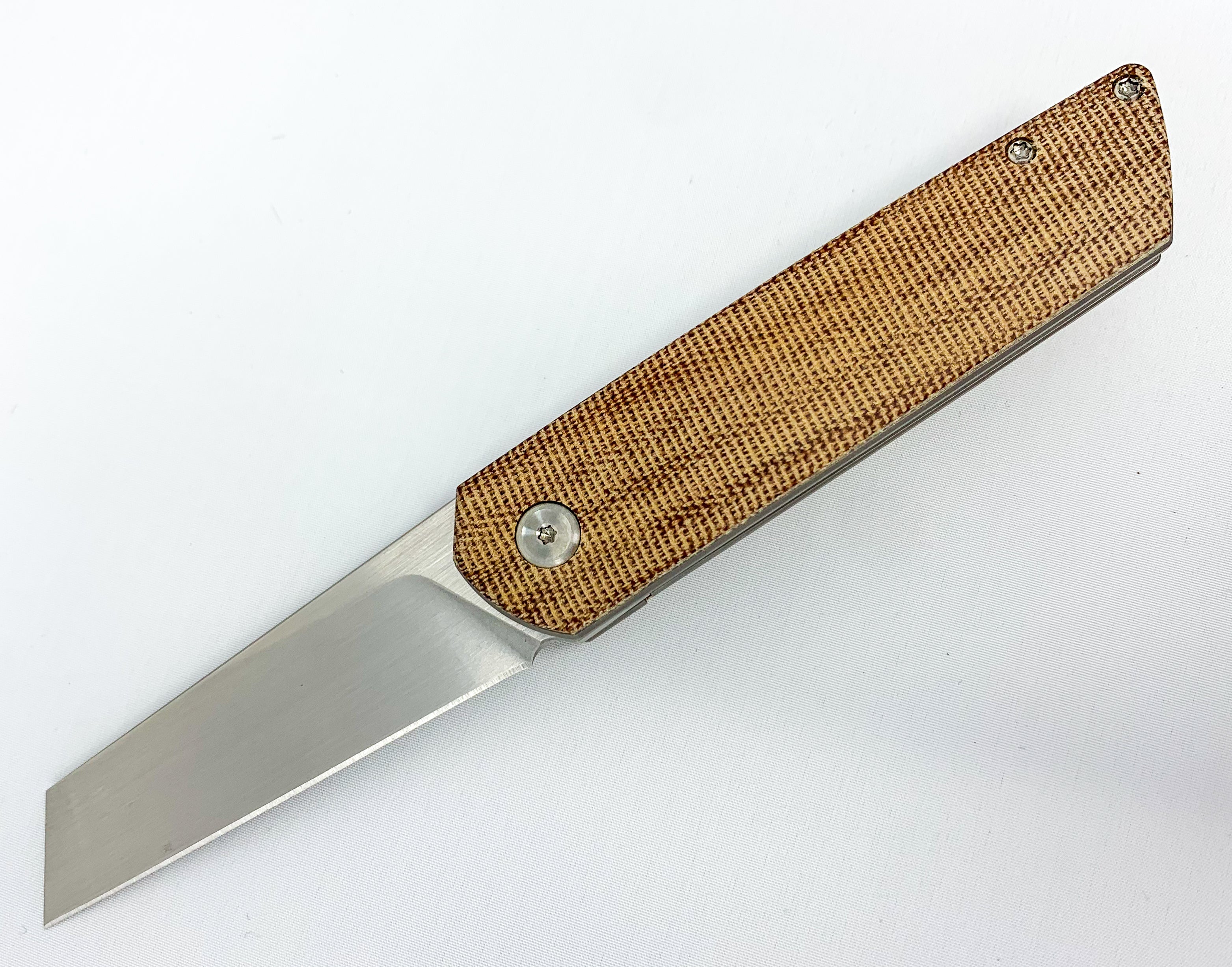Brian Brown Knives Finch - M390 Steel - Natural Micarta Handle - CLOSE ...